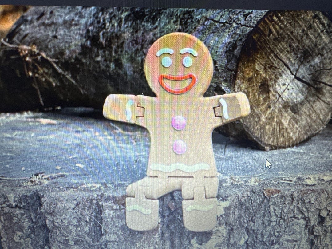 Flexi Gingerbread Man - Etsy