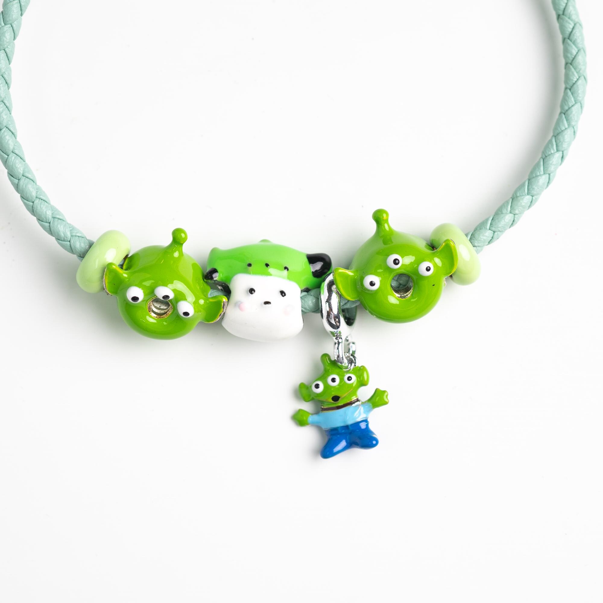 Toy Story Green Alien Pandora Style Bracelets,couple Gifts,birthday ...