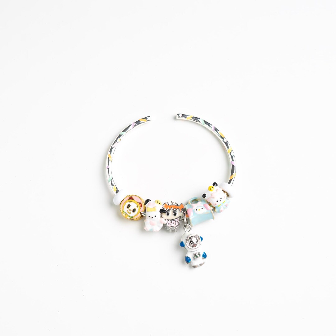 Cute Cartoon Pandora Style Bracelets,couple Gifts,birthday Gifts ...