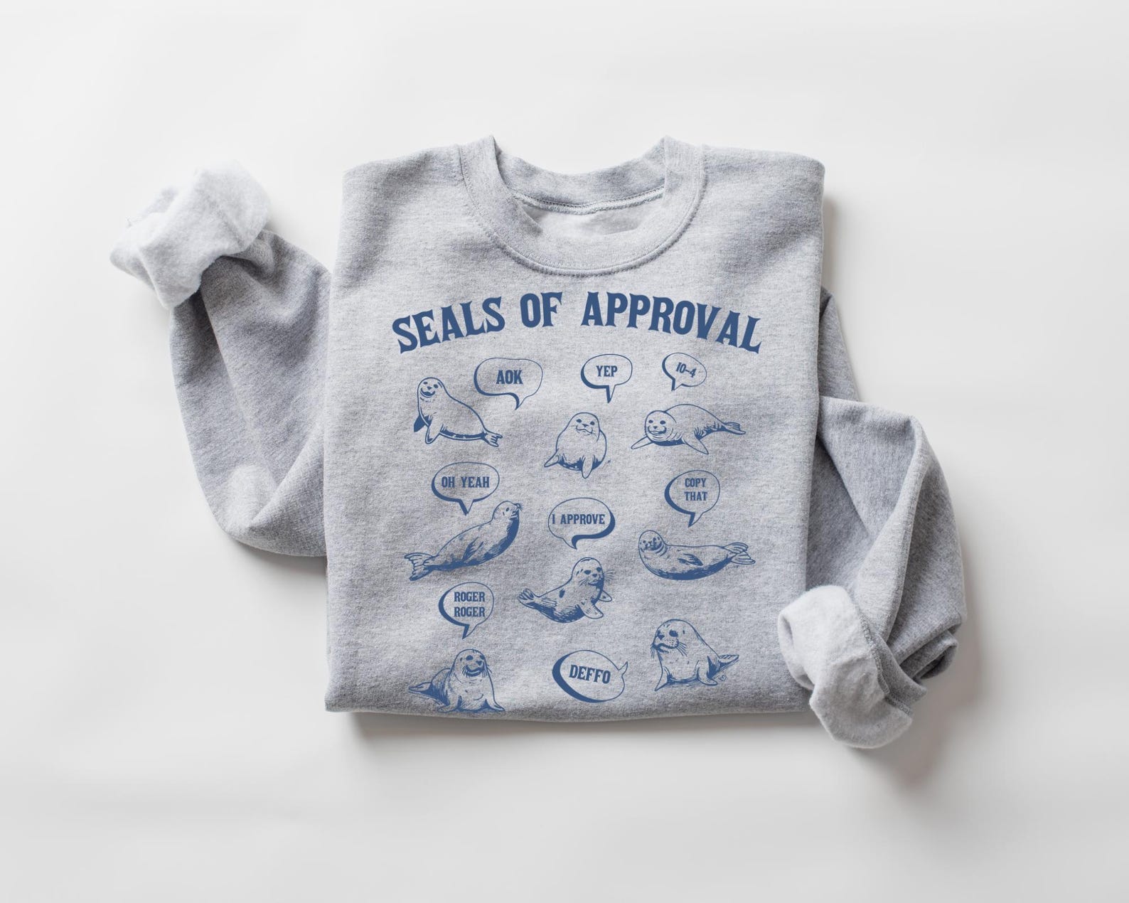 Seals of Approval, Seal Hoodie, Retro Graphic Shirts, Seal Sweater ...