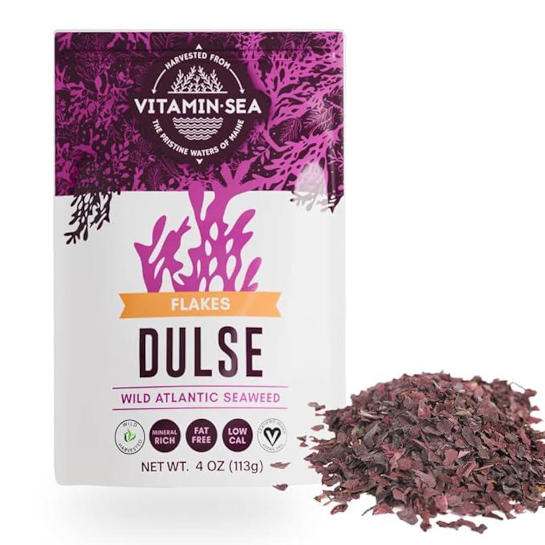 Dulse Flakes Dried Seaweed | Wild North Atlantic Seaweed for Snacking ...