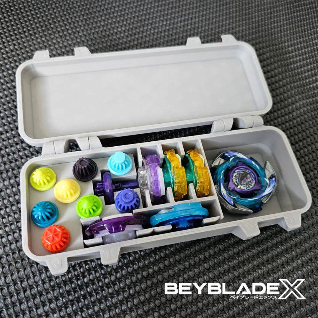 Beyblade X Spare Parts Storage Slim Deck Case - Etsy