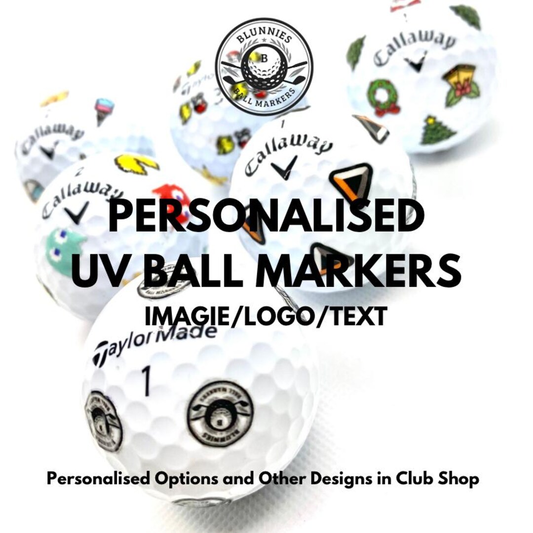 Personlised Golf Ball Markers, Golf Ball Stamps, Custom Golf Balls ...