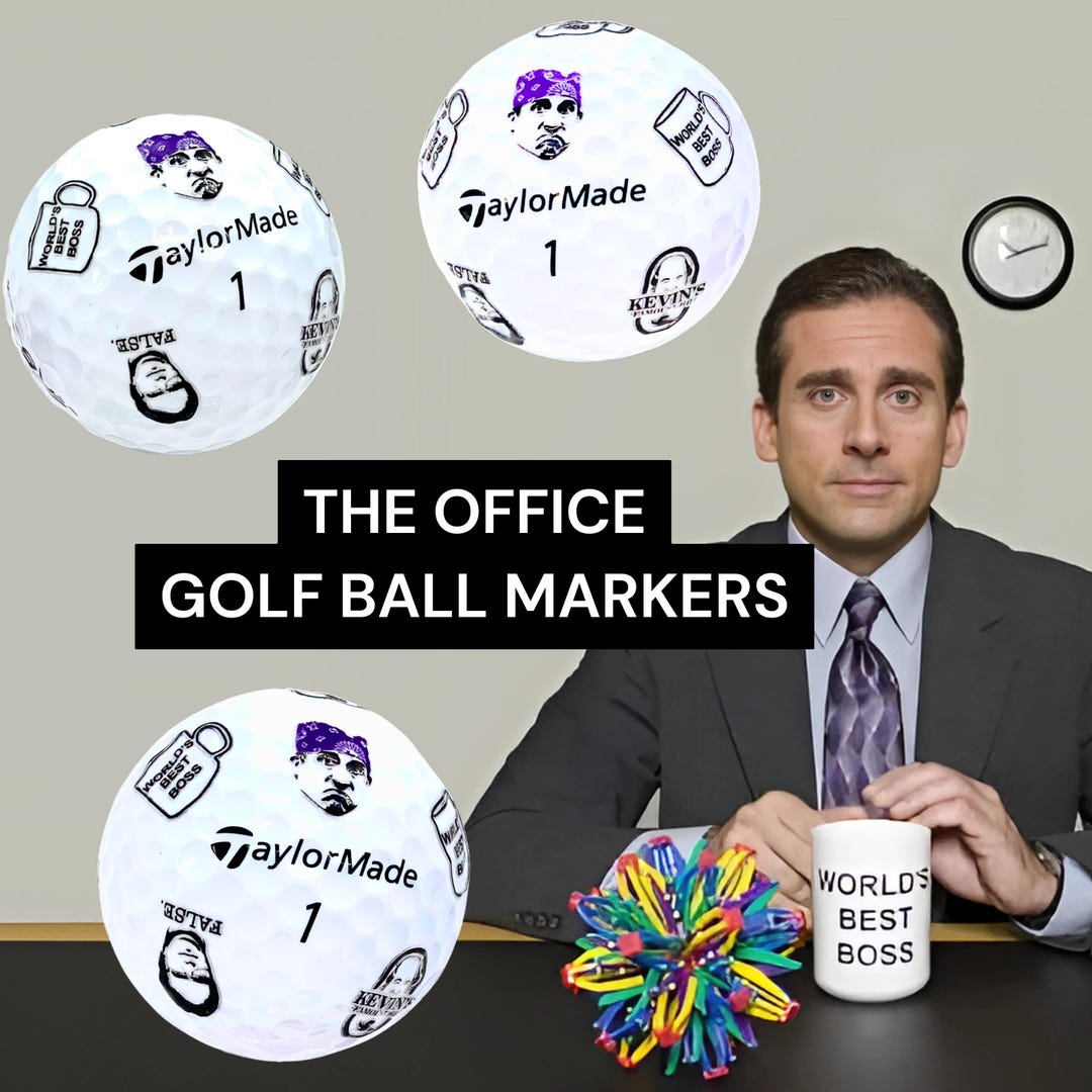 Golf Ball Markers | the Office Golf Gits | Custom Golf Ball Stamp Using ...