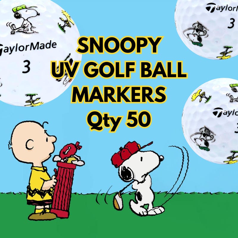 Snoopy Golfing Stickers - Etsy
