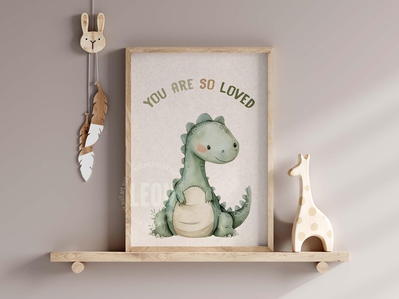 Dinosaur Room Decor, Jungle Nursery, Kids Bedroom Decor, Play Room ...