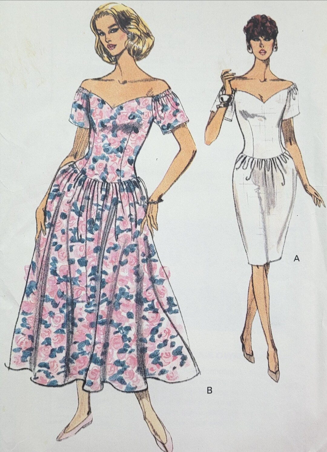 Uncut Vintage 90s Vogue Sewing Pattern 7766 Misses/petite Off-the ...
