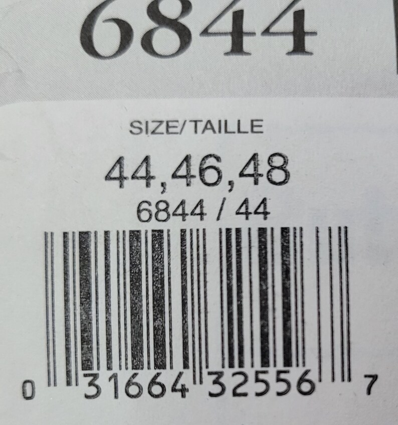 RARE Uncut Butterick Sewing Pattern 6844 Men's Religious Priest Clergy ...