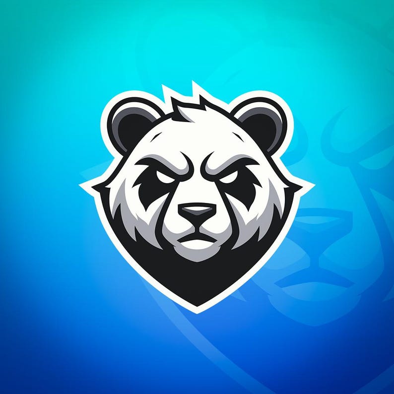 Panda Gaming Logo, Sticker Art, Profile Picture - Etsy