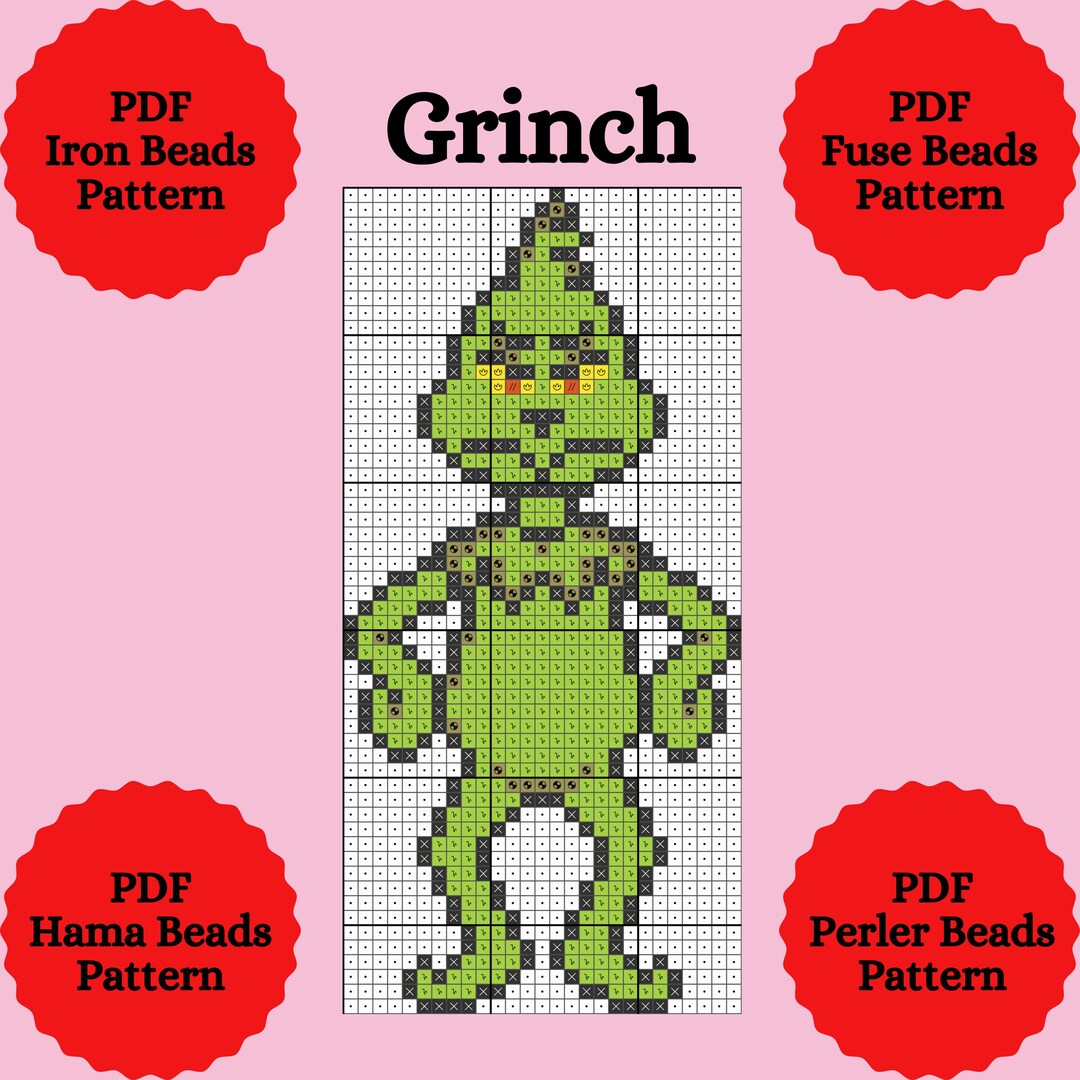 Hama Beads Pattern. Perler Beads Pattern. Iron Beads Pattern. Fuse ...