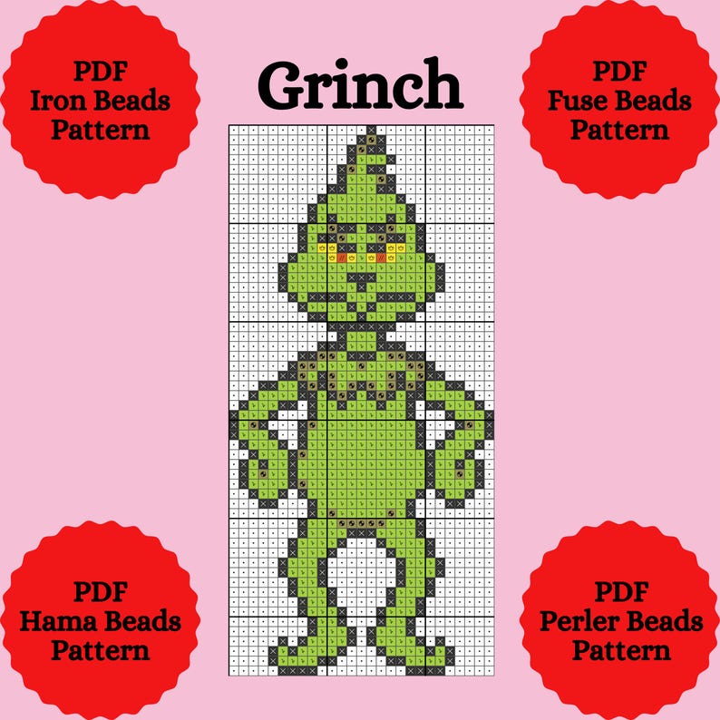 Hama Beads Pattern. Perler Beads Pattern. Iron Beads Pattern. Fuse ...