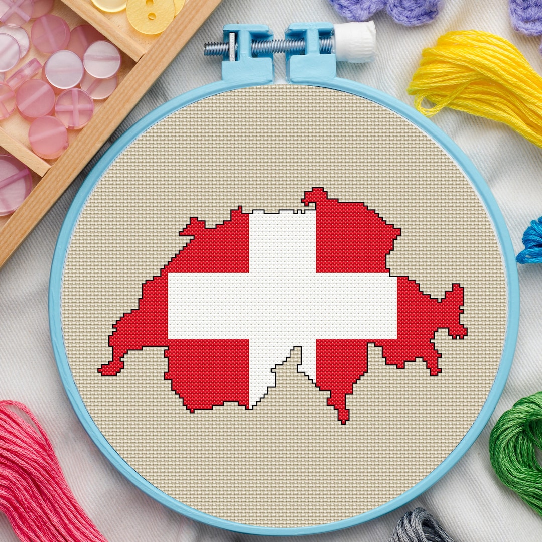 Switzerland Cross Stitch Pattern. Cross Stitch Pattern Switzerland ...