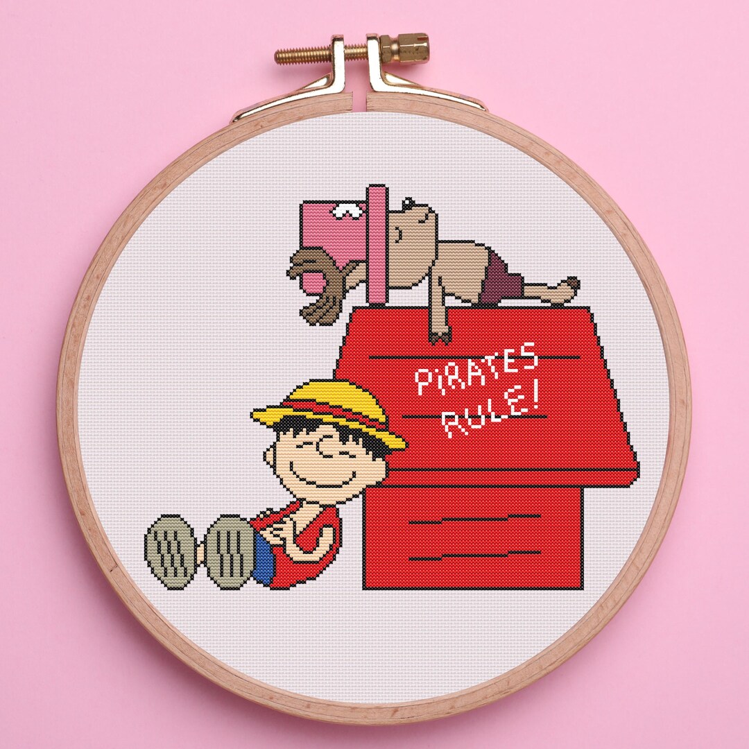 One Peanuts Cross Stitch Pattern. Snoopy Cross Stitch Pattern. Peanuts ...