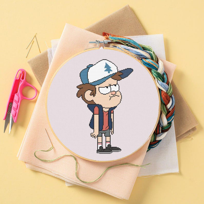 Dipper Cross Stitch Pattern for Beginners. Easy Cross Stitch Pattern ...