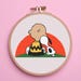 Snoopy Cross Stitch Pattern for Beginners. Peanuts Cross Stitch Pattern ...