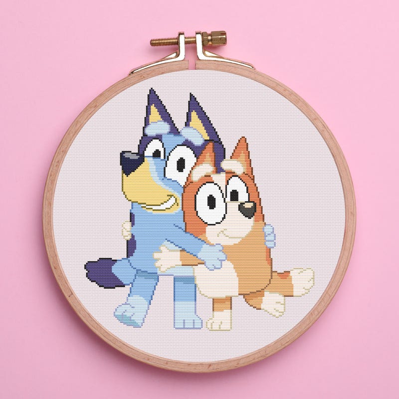 Stitch With Bluey - Etsy