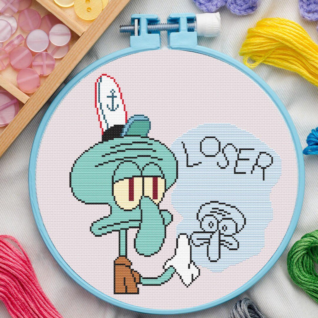 Octopus Cross Stitch Pattern for Beginners. Easy Cross Stitch Pattern ...