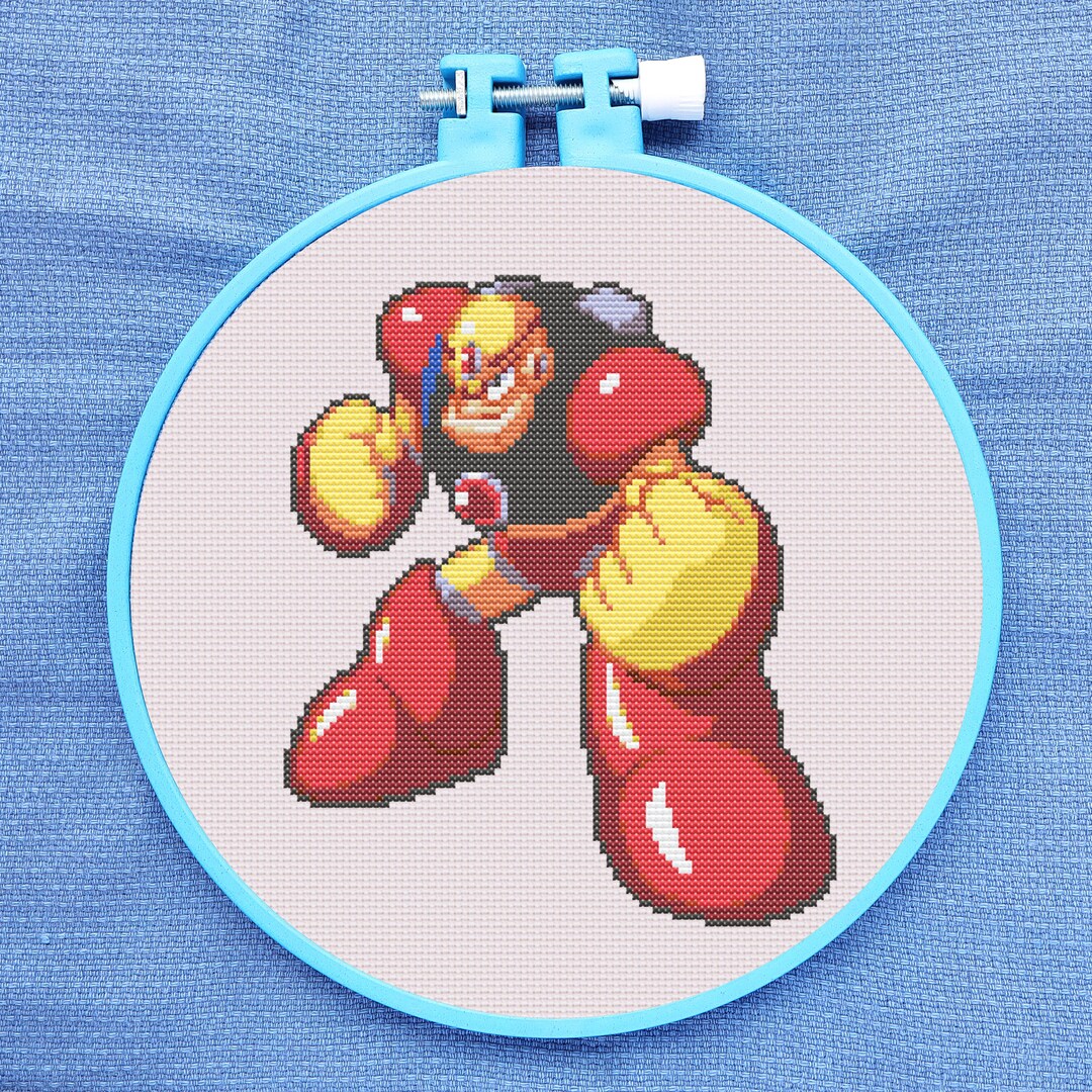 Guts Man Cross Stitch Pattern. Easy Cross Stitch Pattern. PDF Pattern ...