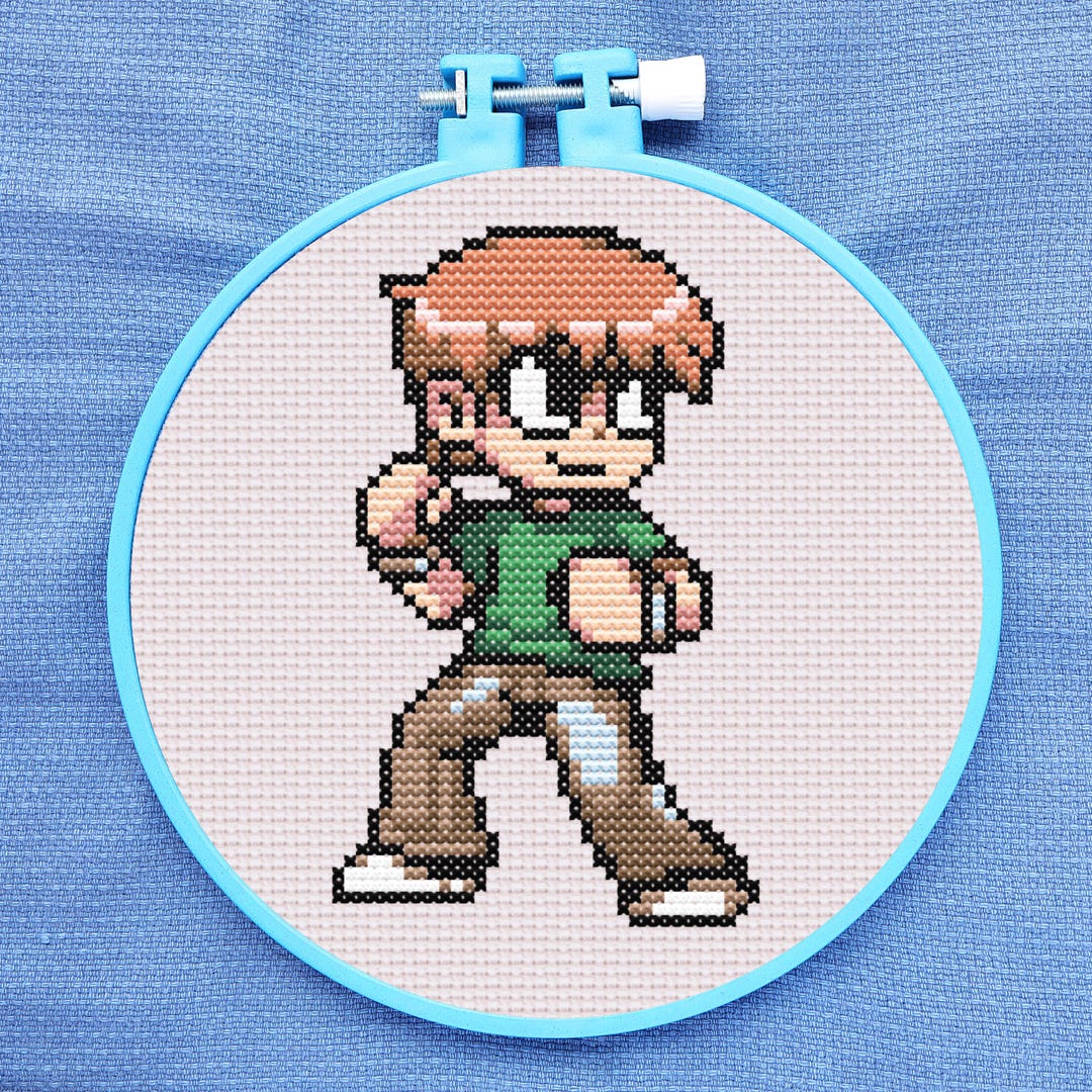 Nerdy Cross Stitch Pattern. Geek Cross Stitch Pattern. Pixel Art Cross ...
