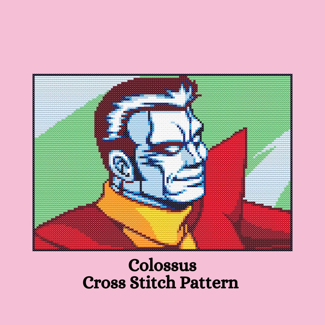 Mutant Cross Stitch Pattern. Nerdy Cross Stitch Pattern. Geek Cross ...