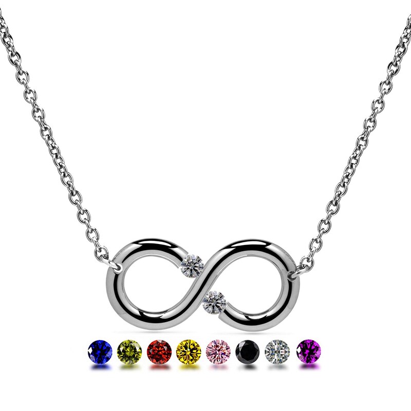 Infinity Necklace - Etsy