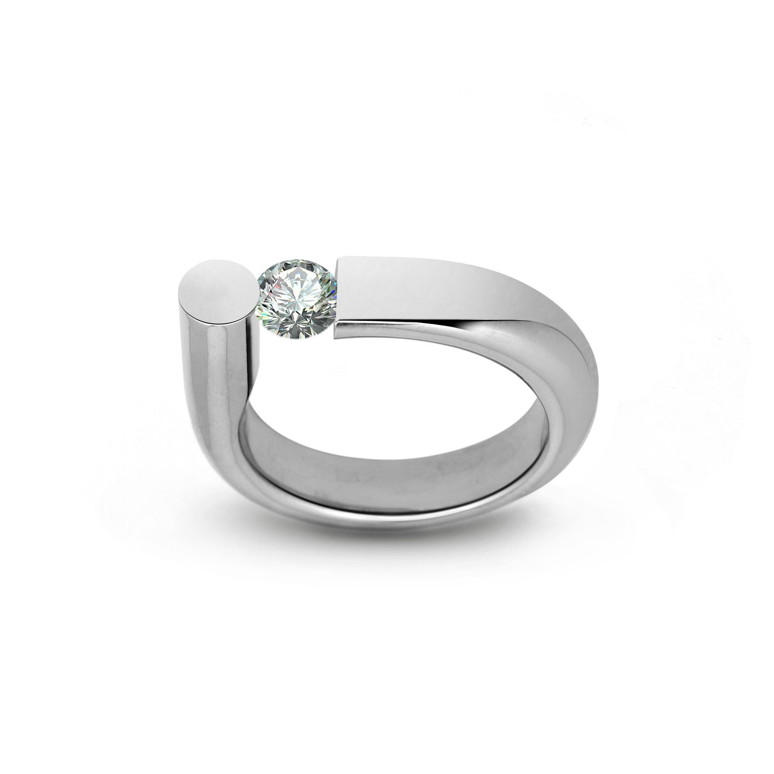 PORTANTE Flat and rounded tubular bypass ring with off centered tension ...