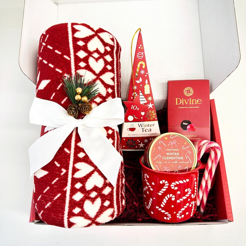 Cozy Gift Set, Gift for Her, Birthday Gift Set,cozy Winter Gift Set, Relaxation Gift Box,holiday ...