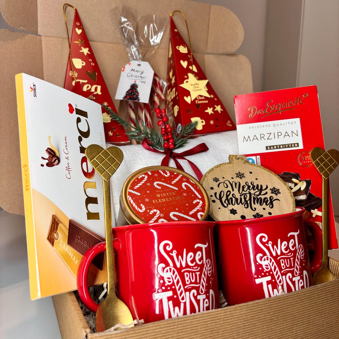 Couple Gift Box for Christmas, Gift Set for the Whole Family, Send Hugs ...