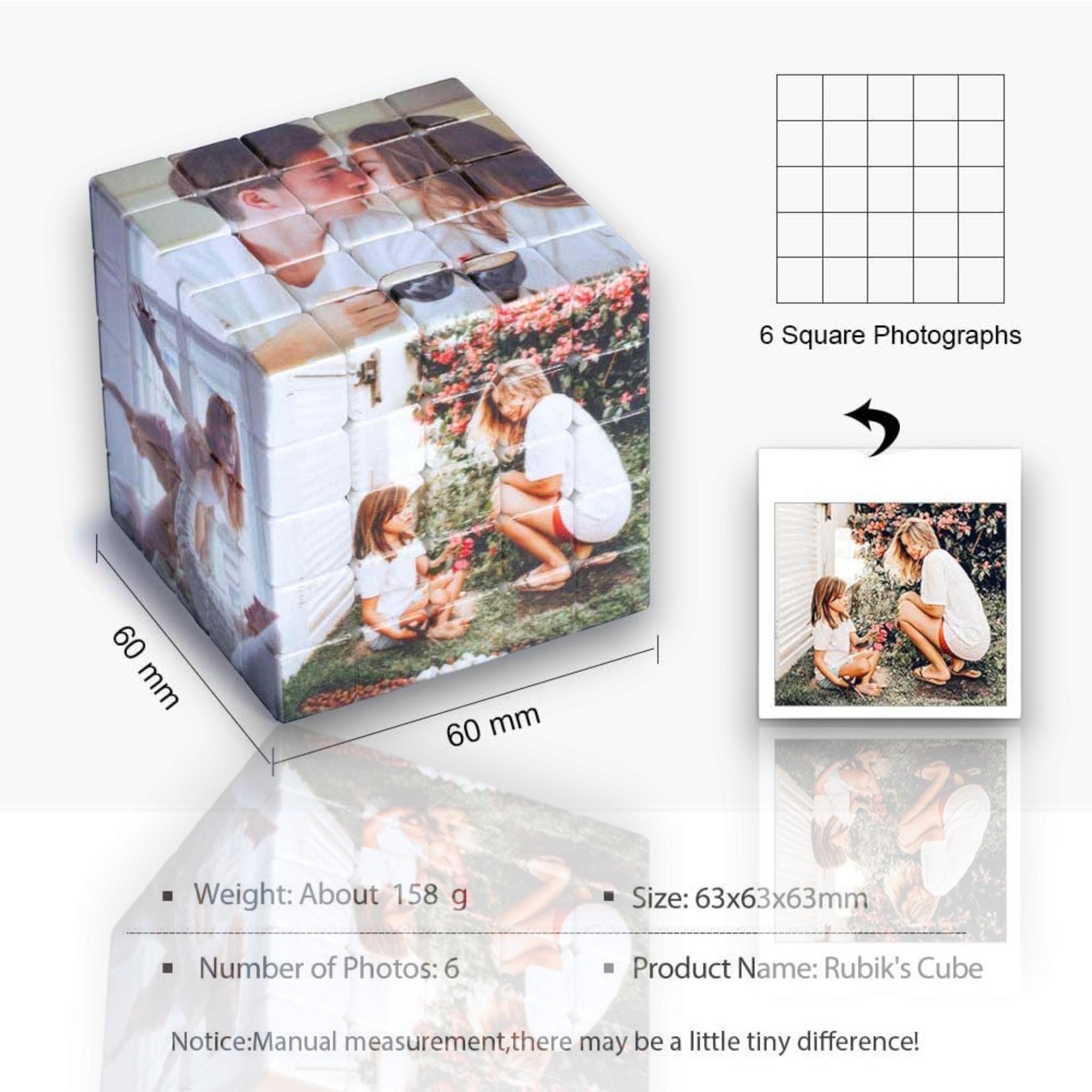 Custom Photo Rubik's Cube, Infinity Cube, Cube With Photos, Custom ...