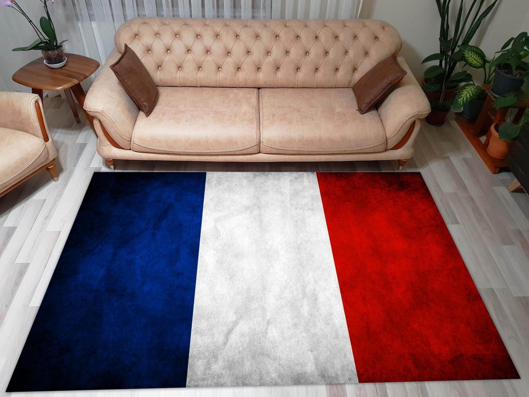 France Flag Rug, Flag of France, France Rug, Colorful Rug, Boys Room ...