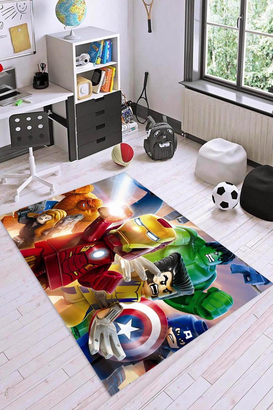 Iron, Man, Hulk Rug, Iron, Man, Super Hero Rug, Iron Man Rug, Marvel ...