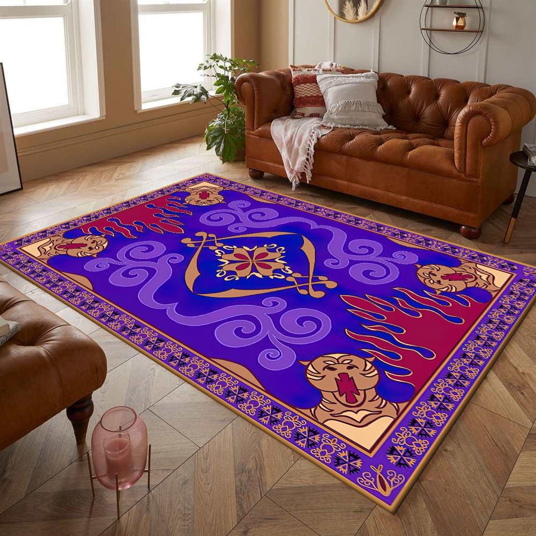 Magic Rug, Aladdin, Aladdin Magic Rug, Decor Rug, Colorful Rug, Boys ...