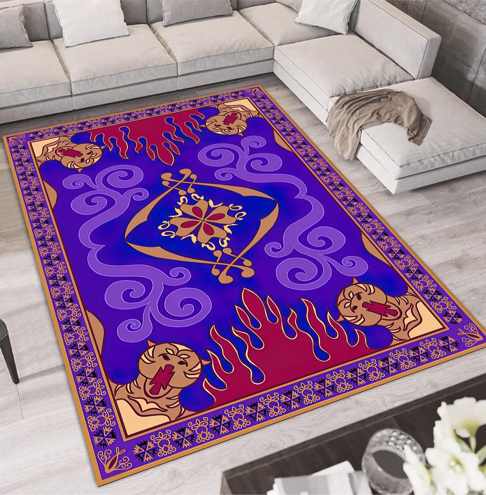 Magic Rug, Aladdin, Aladdin Magic Rug, Decor Rug, Colorful Rug, Boys ...