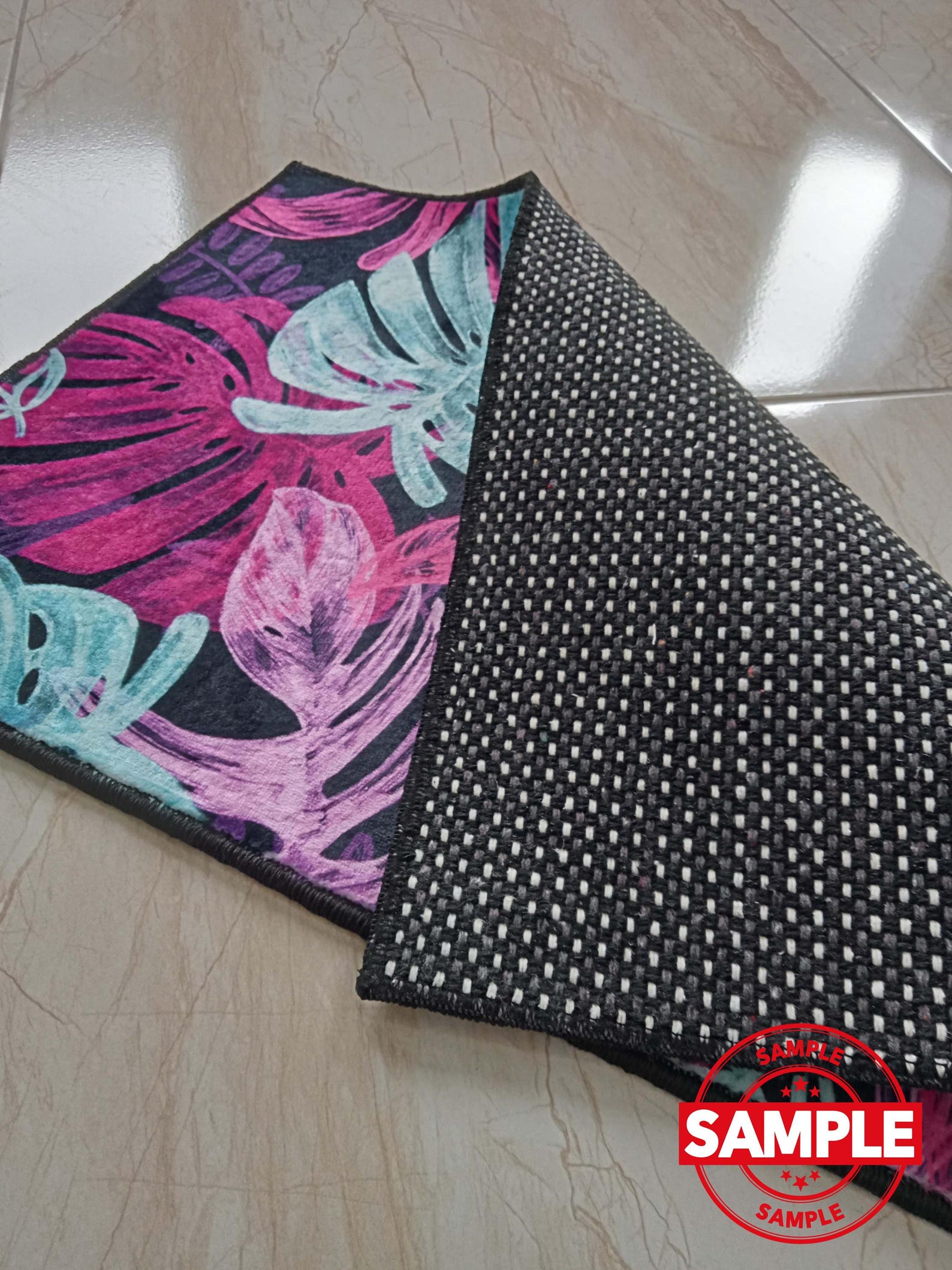 Joystick Neon Rug, Game Console Rug, Neon Look Rug, Joystick Rug, Floor ...