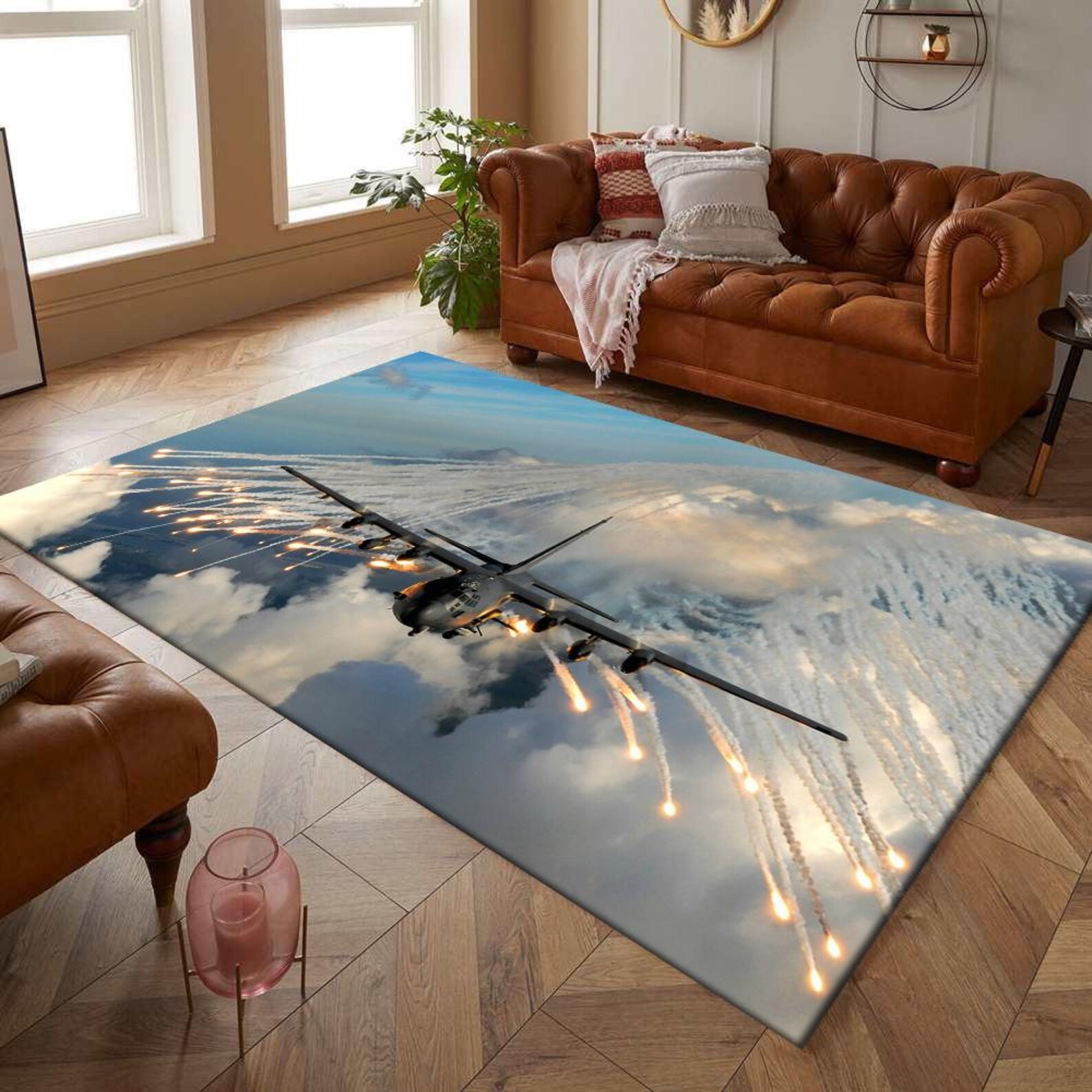 Plane Rug, War Plane, Fighther Aircraft Rug, Colorful Rug, Boys Room ...