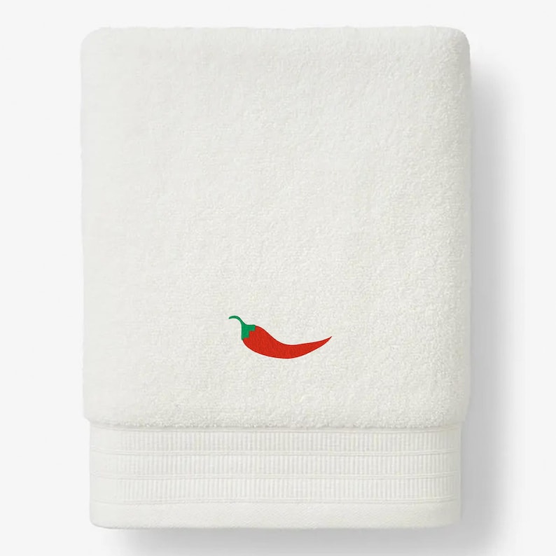 Chili Pepper Embroidery Design, 4 Sizes, Digital Download - Etsy