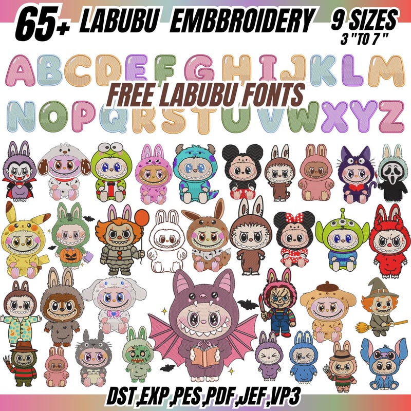Mini Labubu - Etsy