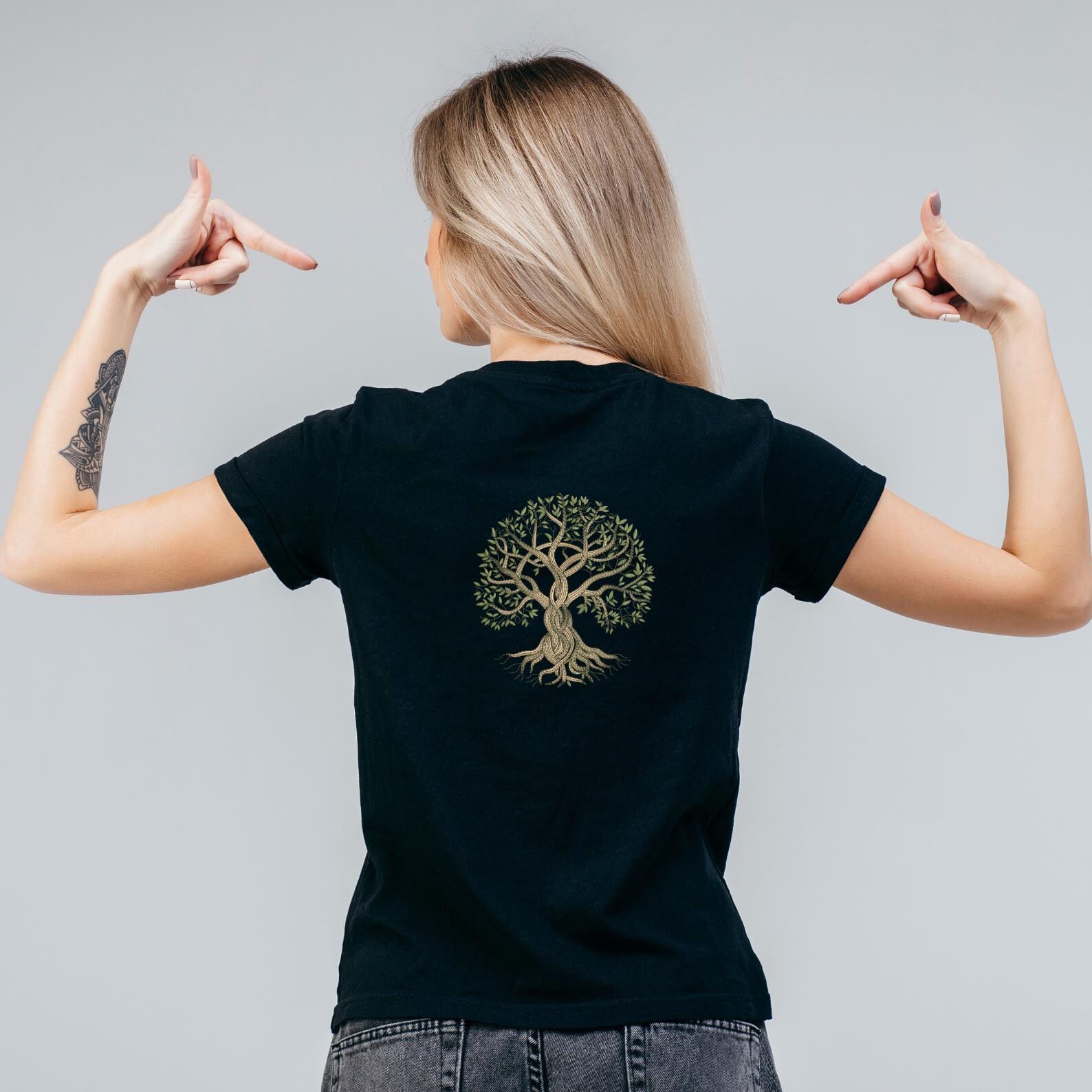 Tree of Life Machine Embroidery Design: Nature Scene (9 Sizes, Instant ...