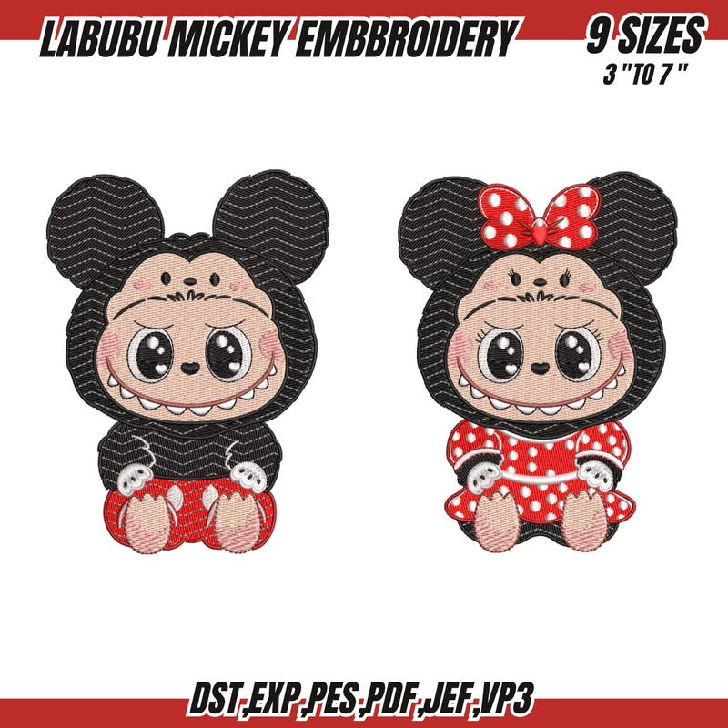 Mickey Mouse Labubu - Etsy