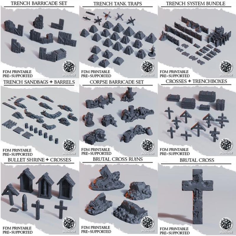 Trench Crusade Miniatures - Etsy