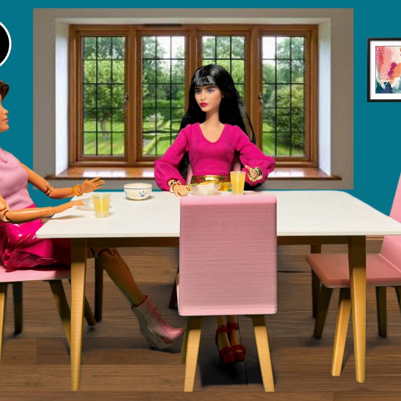 Barbie Table - Etsy