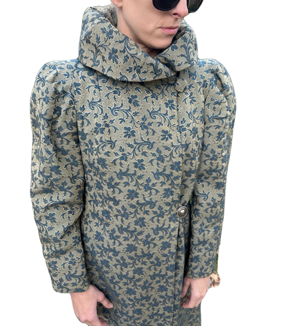 Sibley Lindsay & Curr Co Long Vintage Brocade Winter Coat - Etsy