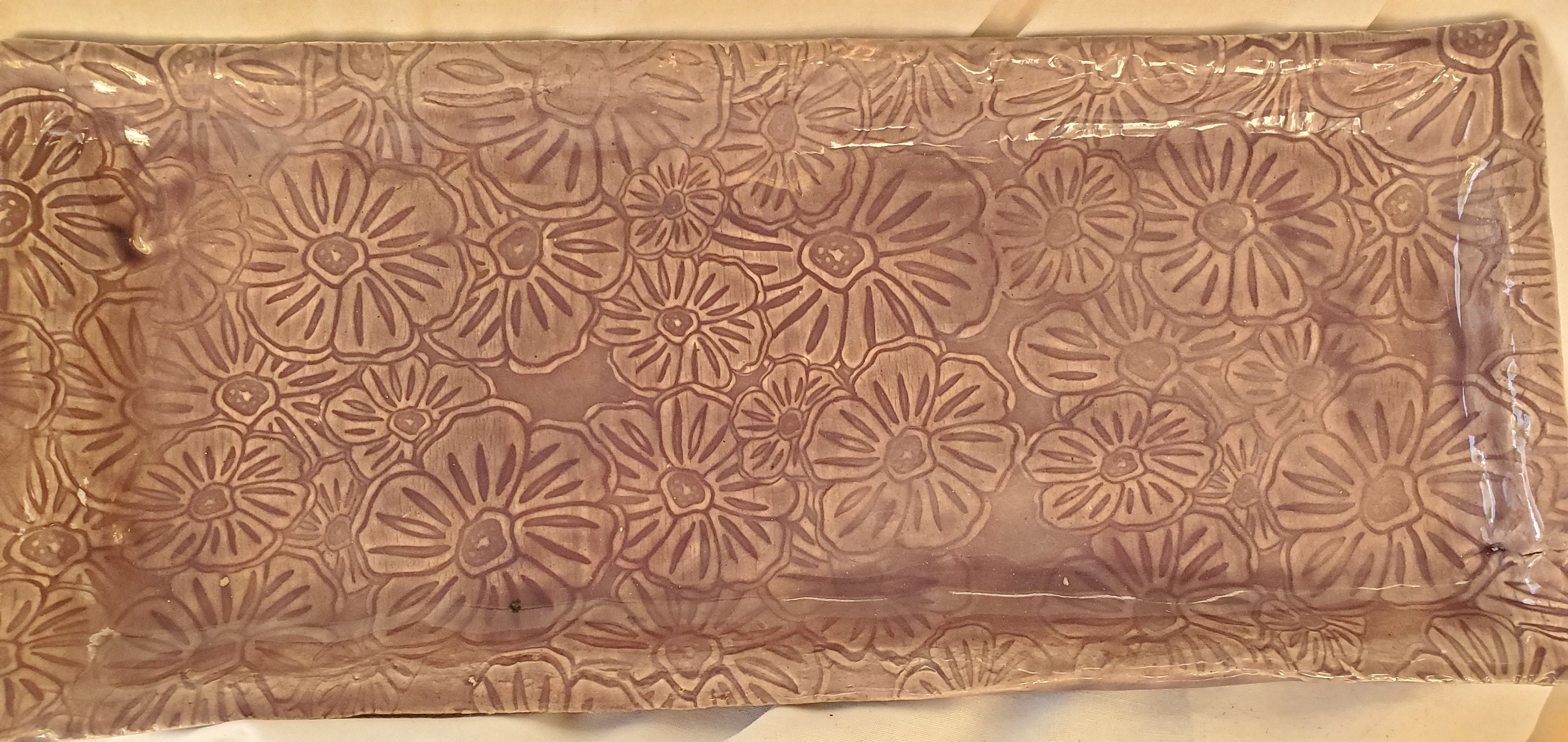 Lavender Flower Serving Tray