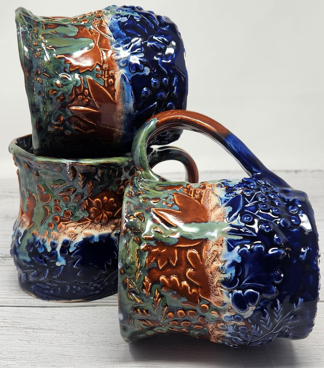 Hand Built Ceramic Mugs(this Listing is for 1 Mug Only) - Etsy