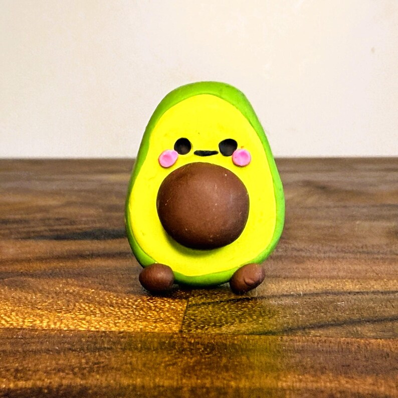 Avocado Figurine - Etsy