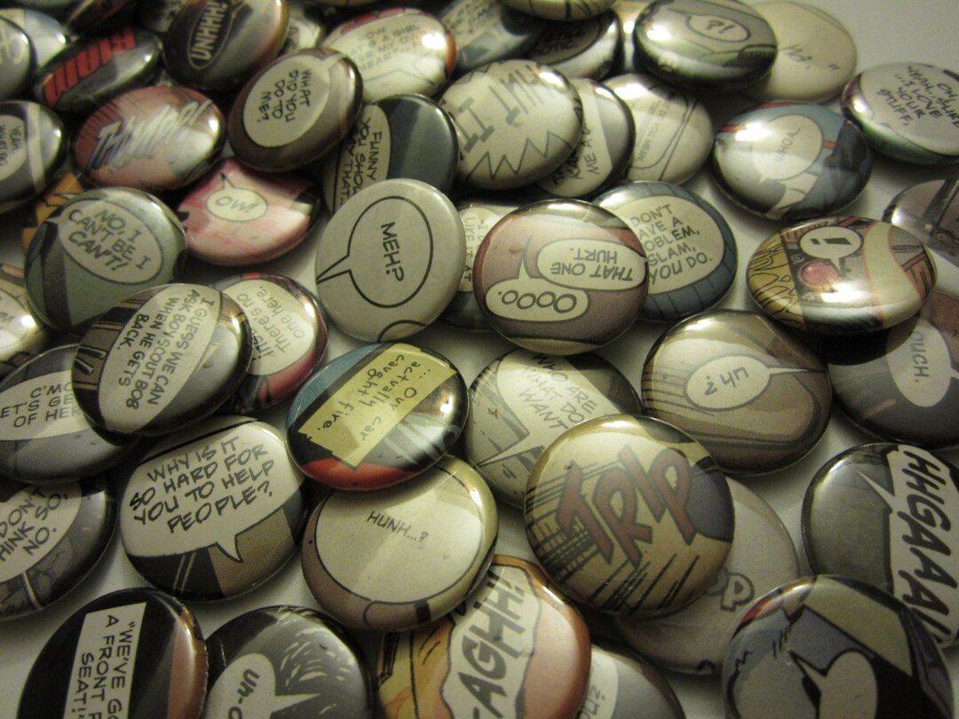Heroes Vs. Villains: Multiple Options • Pinback or Magnet Buttons ...