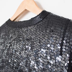 Collage by Simon Ellis | Vintage 80's Black Sequined and Beaded, Blazer ...
