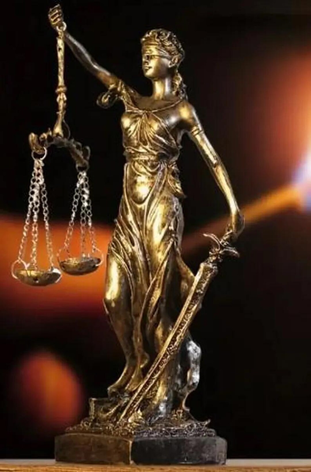 Lady Justice Statue Bronze Famous Statue Cold Cast Bronze Goddess of ...