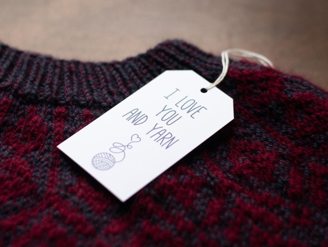 Handmade Gift Tag, Funny Gift Tag, Tag for Knitted Gifts, Crochet Gift ...
