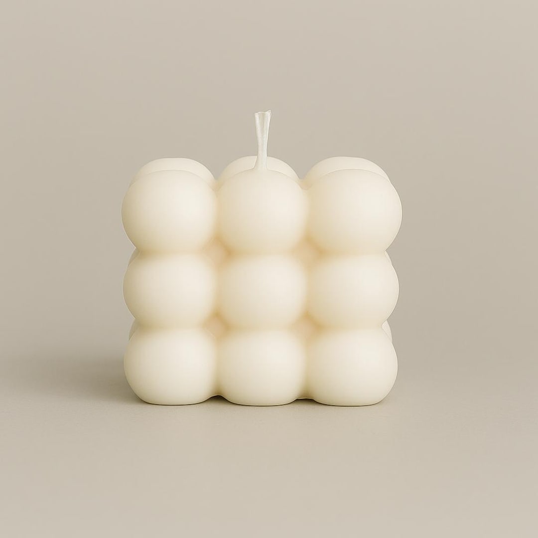 Large Bubble Candle - Etsy